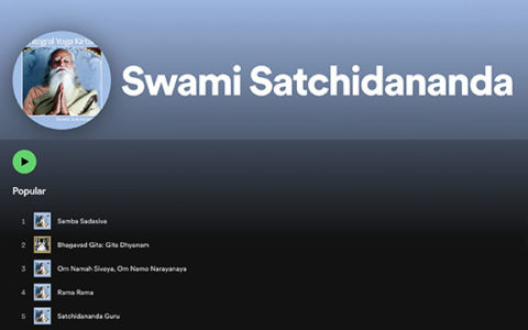 Chants and Kirtans Led By Swami Satchidananda Now Streaming! - Integral Yoga® Magazine